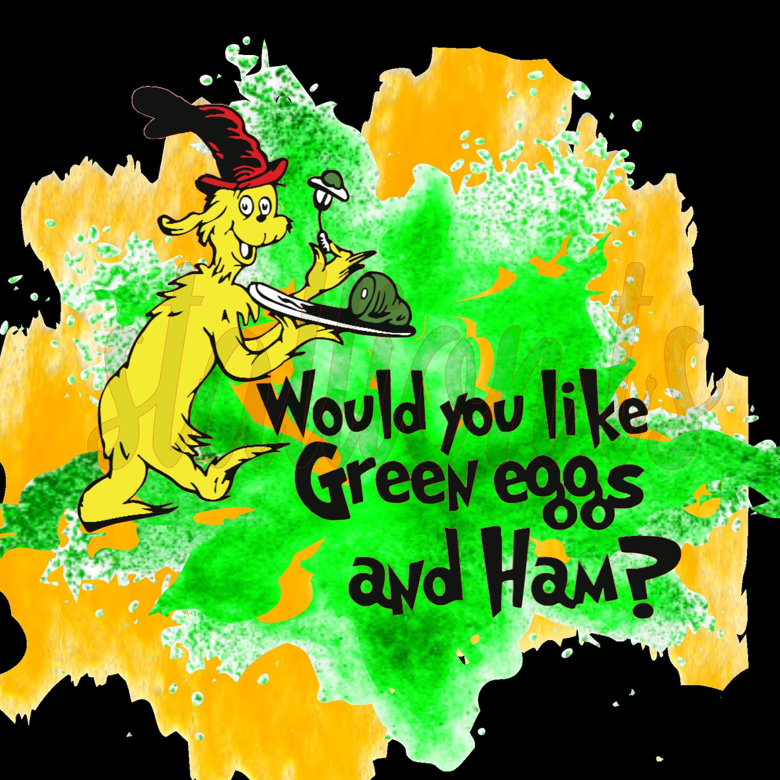 Dr Seuss Green Egg and Ham - Etsy