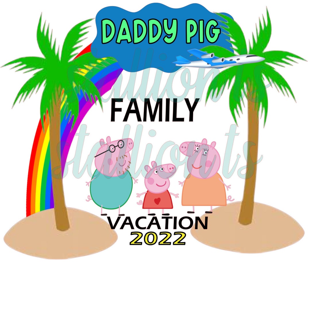 PEPPA PIG VACATION - Etsy