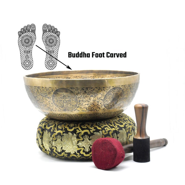 Big Foot Singing Bowl - Etsy