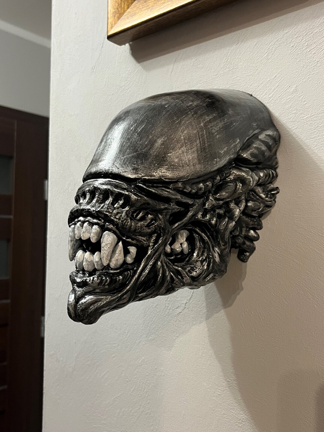 Alien Xenomorph Head Wall Mount - Etsy