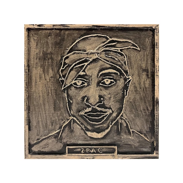 Tupac Sculpture - Etsy