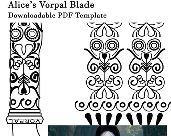 Alice Madness Returns Vorpal Sword Blade Cosplay Knife - Etsy
