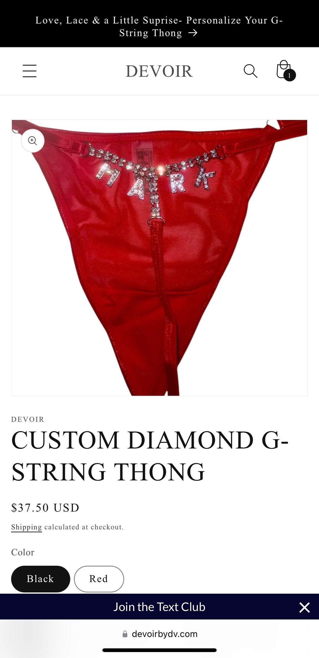 CUSTOM DIAMOND Rhinestone G-string THONG - Etsy