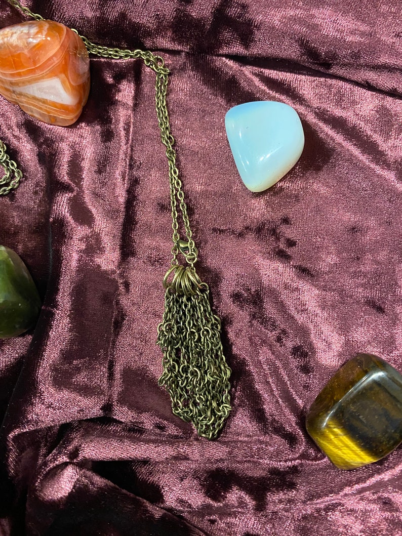 Chain Pouch Necklace - Etsy