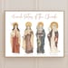Female Doctors of the Church Catholic Print Catholic Wall Art Decor ...