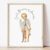 Female Doctors of the Church Catholic Print Catholic Wall Art Decor ...