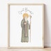 Saint Joseph the Worker Print Catholic Wall Art Decor DIGITAL DOWNLOAD ...