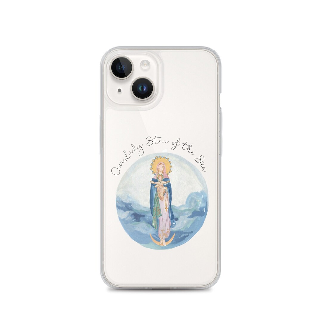 Catholic Phone Case Our Lady Star of the Sea Clear Case for Iphone® - Etsy