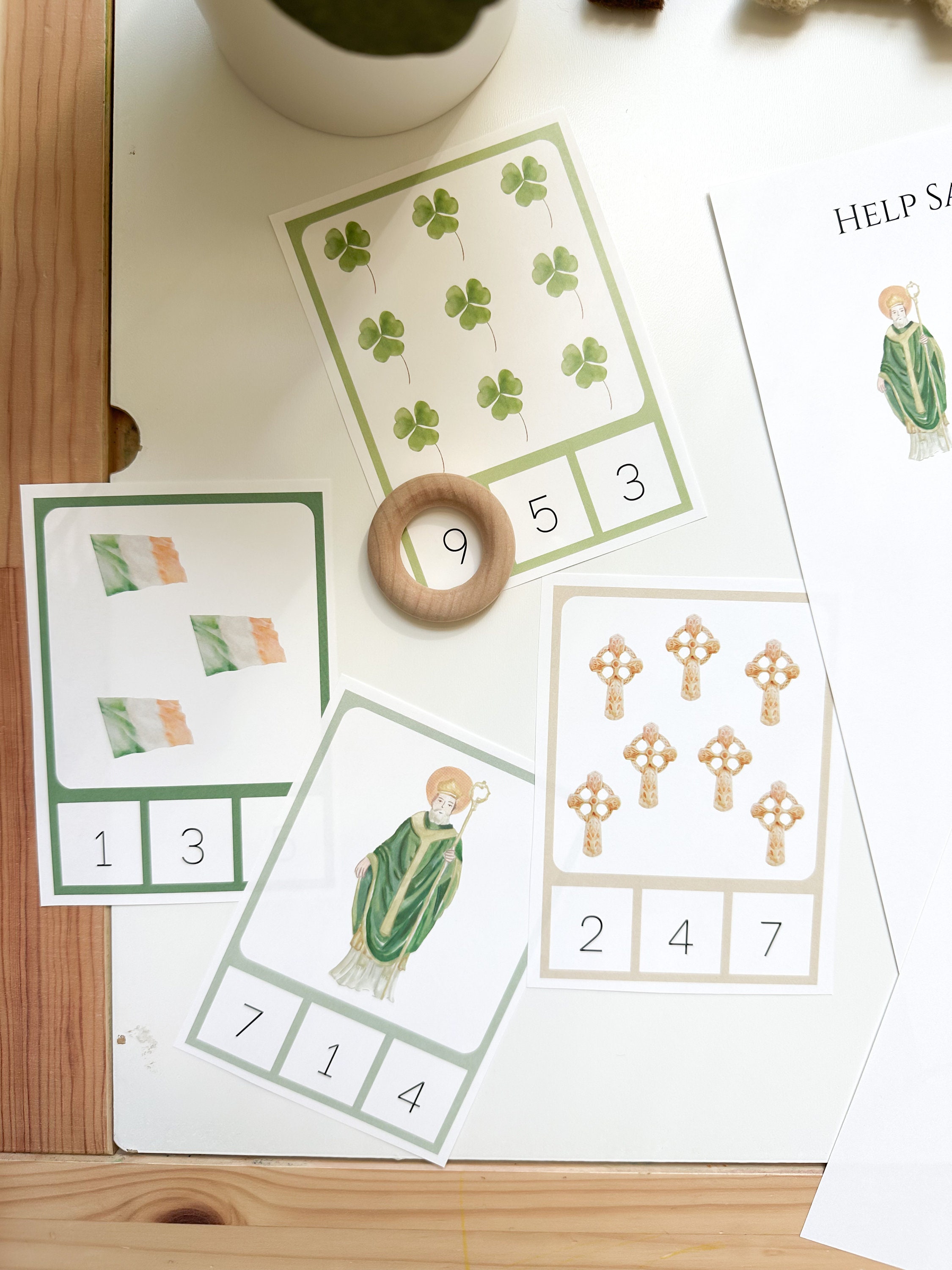 Saint Patricks Day Kids Activity Pack Catholic Printable Download - Etsy