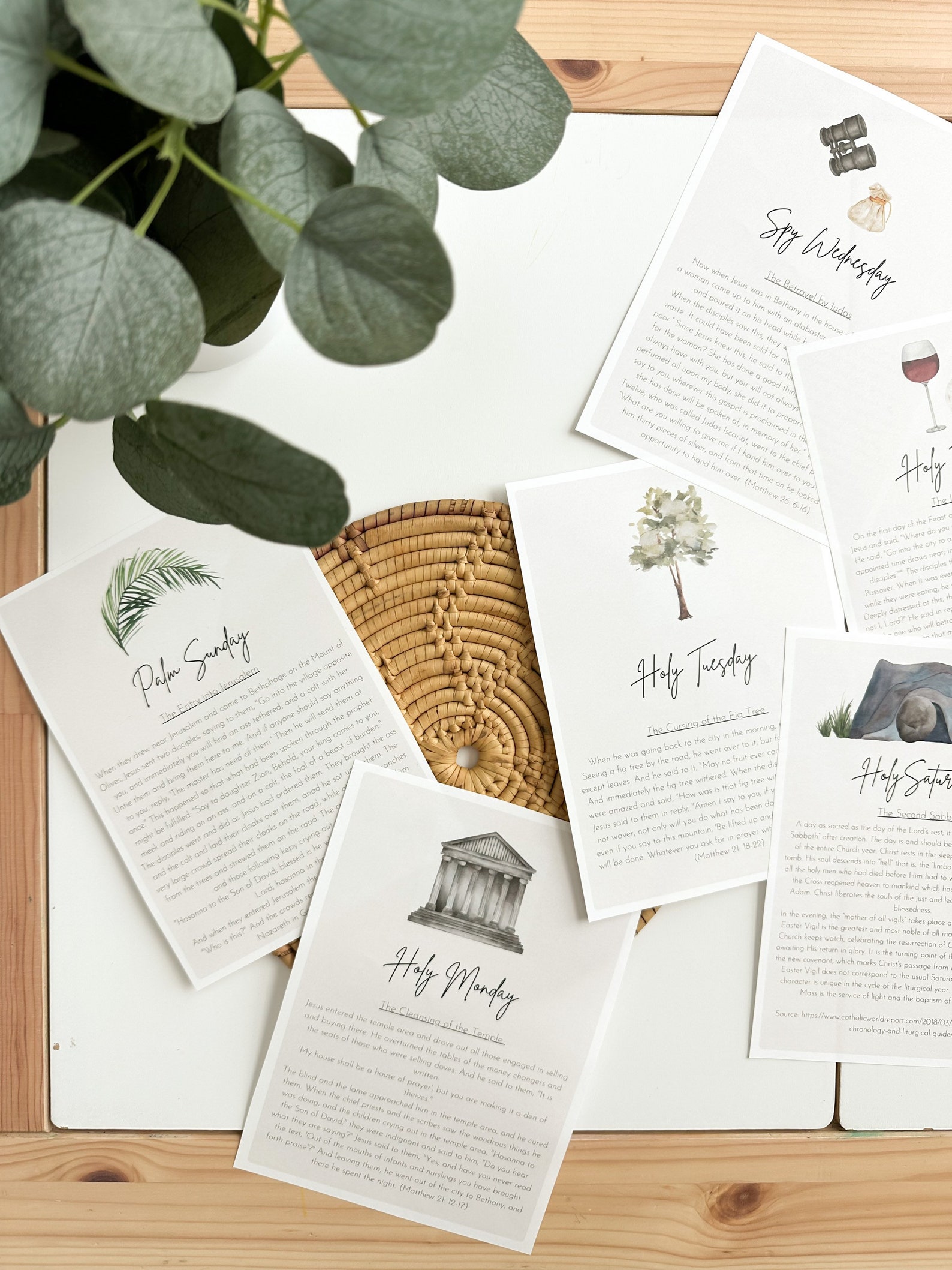 Holy Week Cards Easter Cards Catholic - Etsy