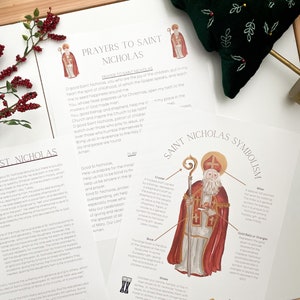 Saint Nicholas Day Activity Printable Download Catholic Orthodox ...