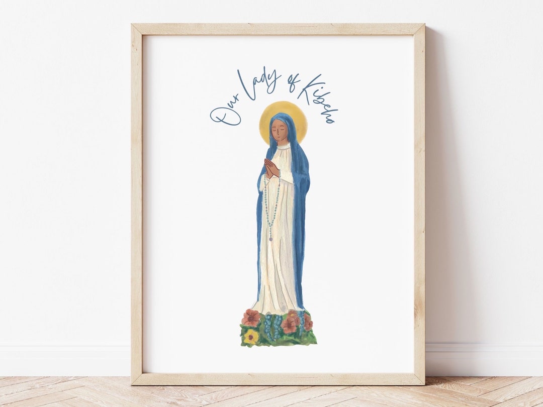 Our Lady of Kibeho Print Wall Art - Etsy