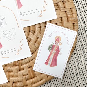 Saint Valentines Day Cards Printable Digital Download Catholic ...