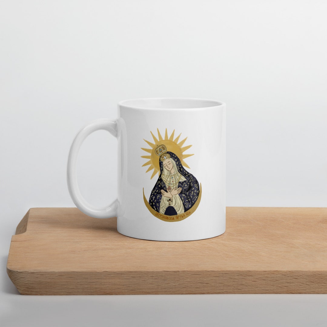 Our Lady of the Gate of Dawn Mug Catholic Christian - Etsy