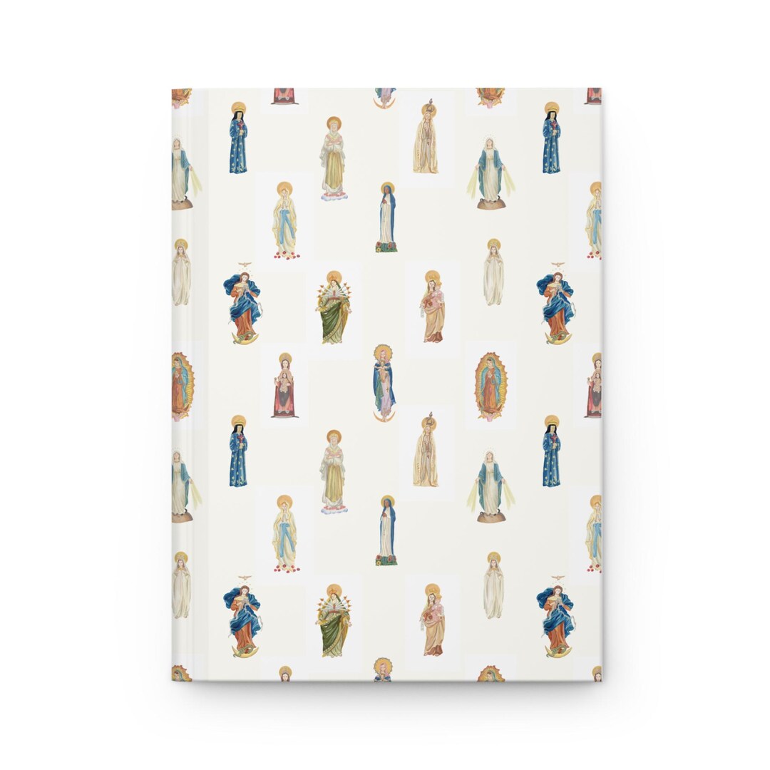 Marian Hardcover Journal, Catholic Journal, Catholic Planner, Catholic ...