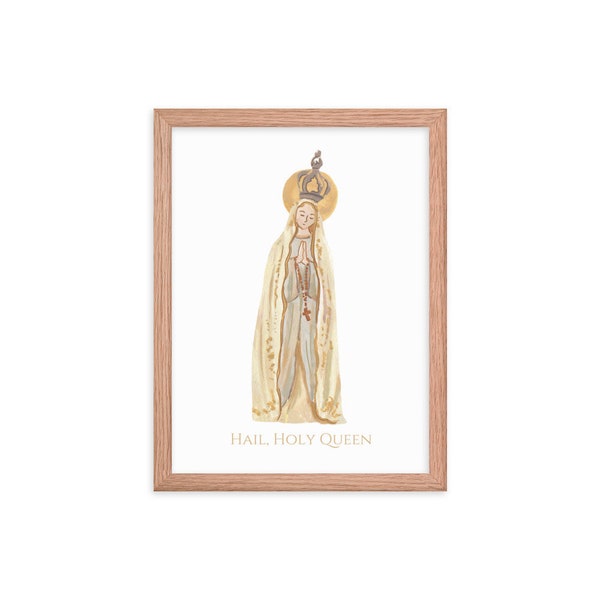 Our Lady of Fatima Poster - Etsy