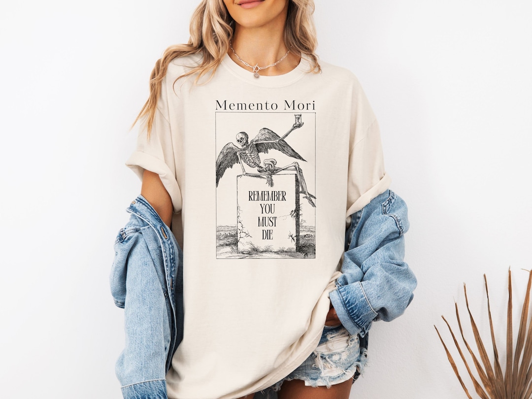 Memento Mori Shirt Catholic Halloween Tshirt All Hallows Eve All Saints ...