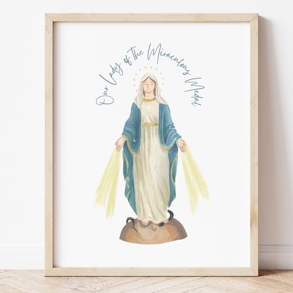 Our Lady of the Miraculous - Etsy