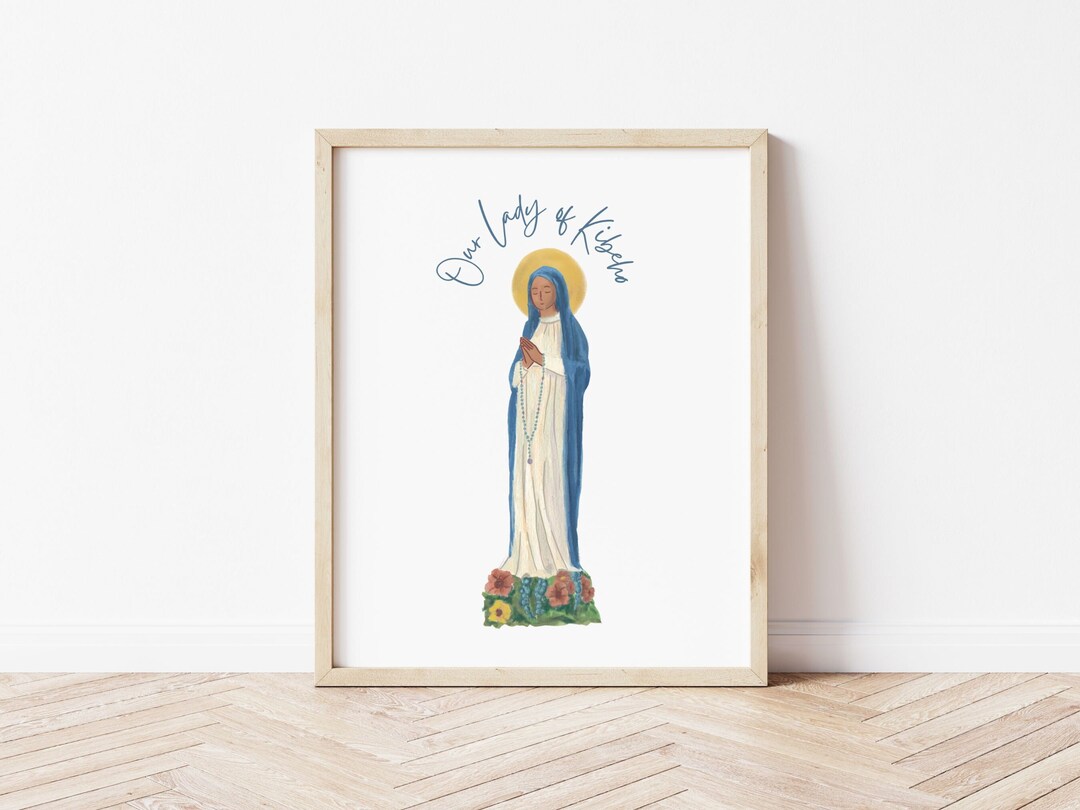 Our Lady of Kibeho Print Catholic Wall Art DIGITAL DOWNLOAD - Etsy