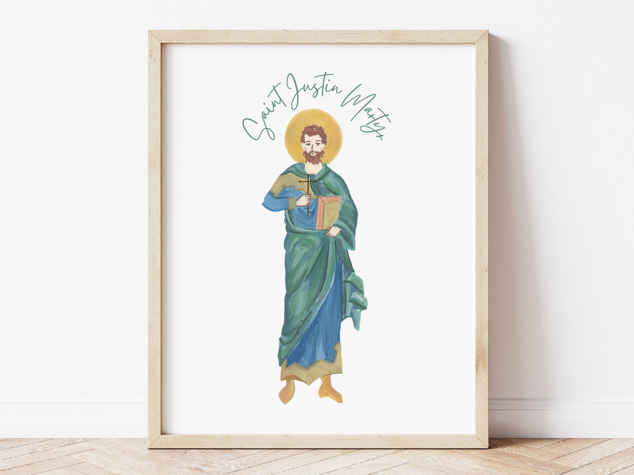 Heiliger Justin Märtyrer - Etsy.de