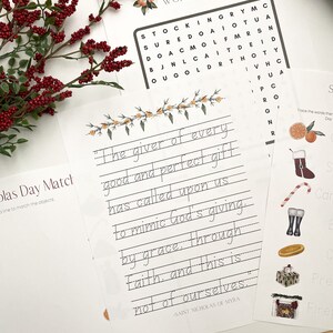 Saint Nicholas Day Activity Printable Download Catholic Orthodox ...