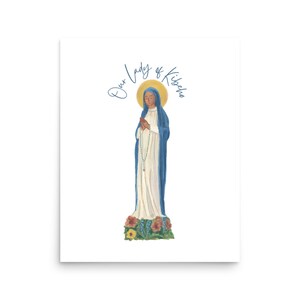 Our Lady of Kibeho Print Wall Art - Etsy