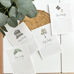 Holy Week Cards Easter Cards Catholic - Etsy