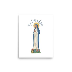 Our Lady of Kibeho Print Wall Art - Etsy