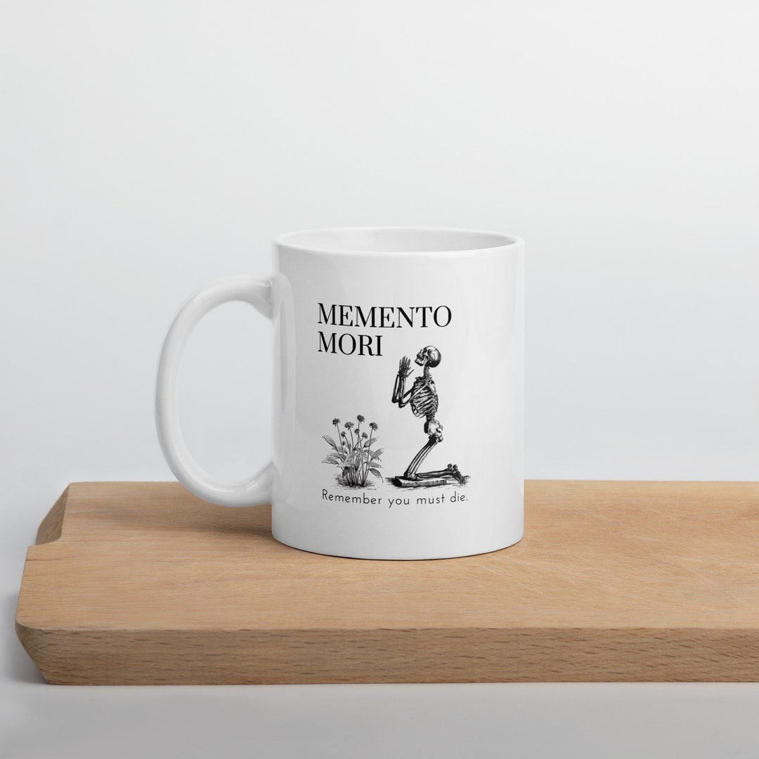 Memento Mori Mug Catholic Christian Cup - Etsy