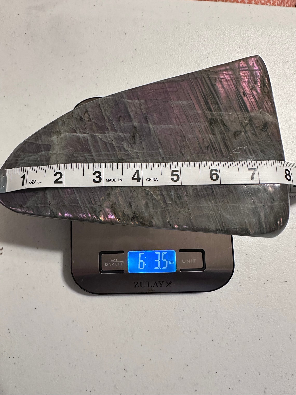 Huge, Amazing Labradorite Freeform With Purple Flash - Etsy