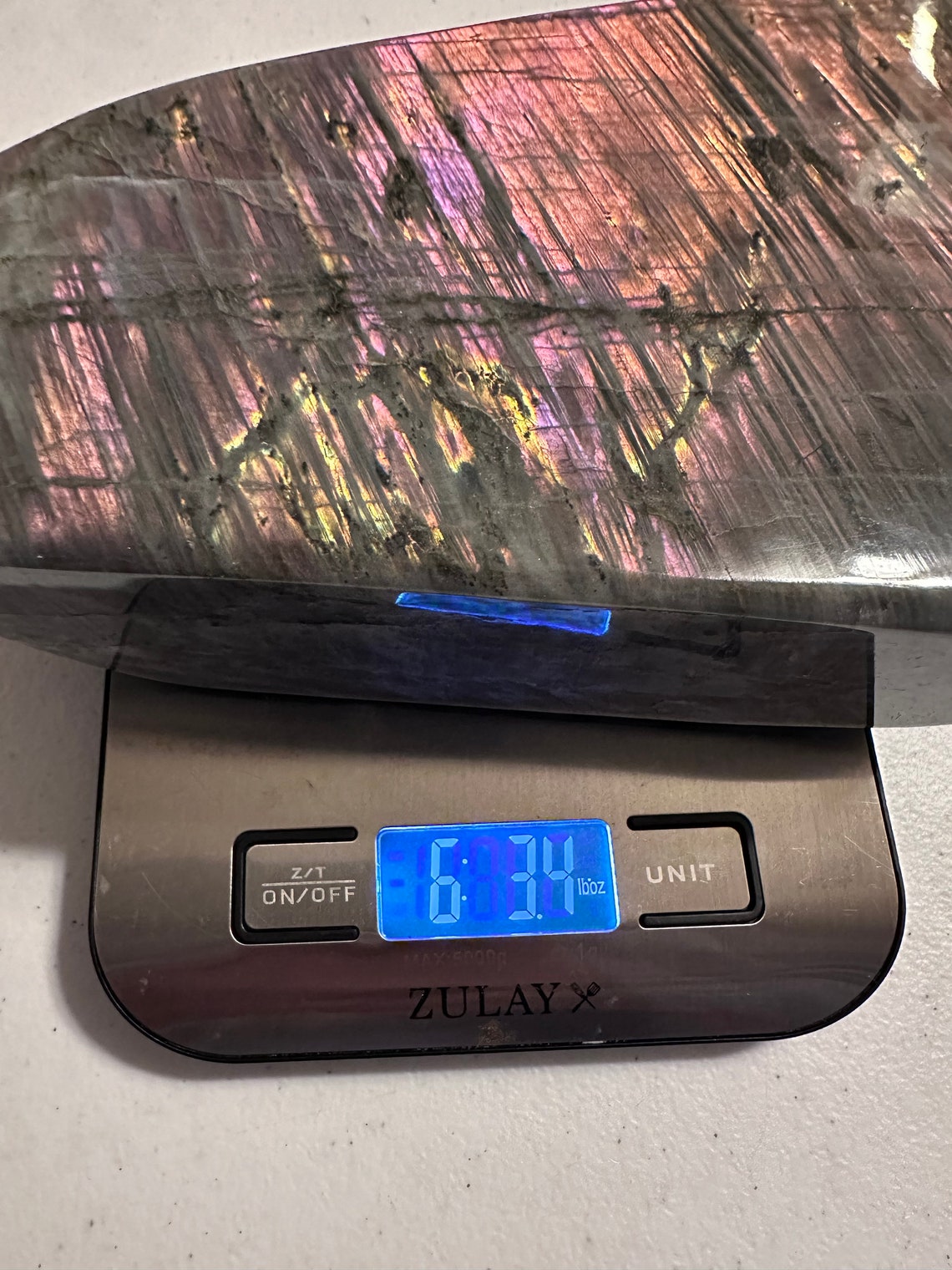 Huge, Amazing Labradorite Freeform With Purple Flash - Etsy