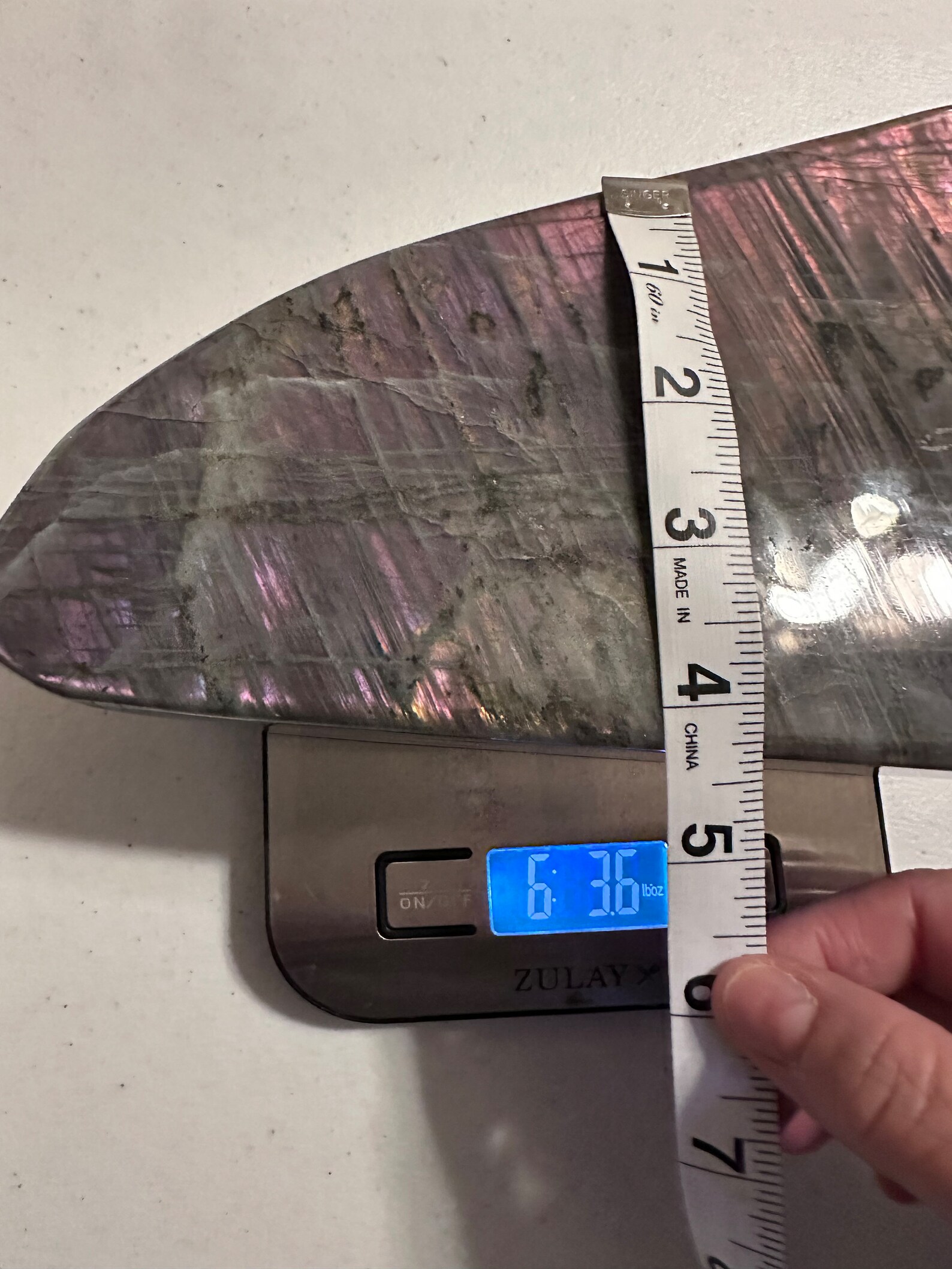 Huge, Amazing Labradorite Freeform With Purple Flash - Etsy