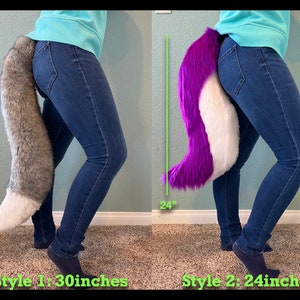 COMMISSION Custom Canine Fursuit Tails, Tail for Fursuit - Etsy