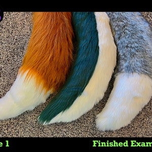 COMMISSION Custom Canine Fursuit Tails, Tail for Fursuit - Etsy