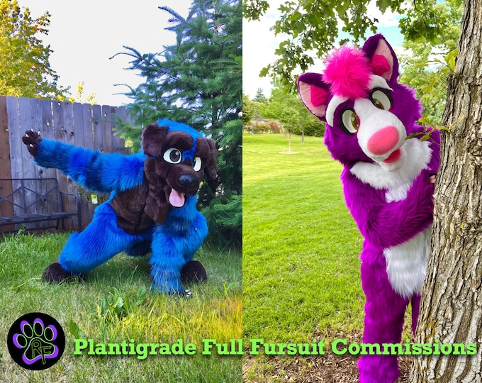 COMMISSION Full Plantigrade Fursuit - Etsy