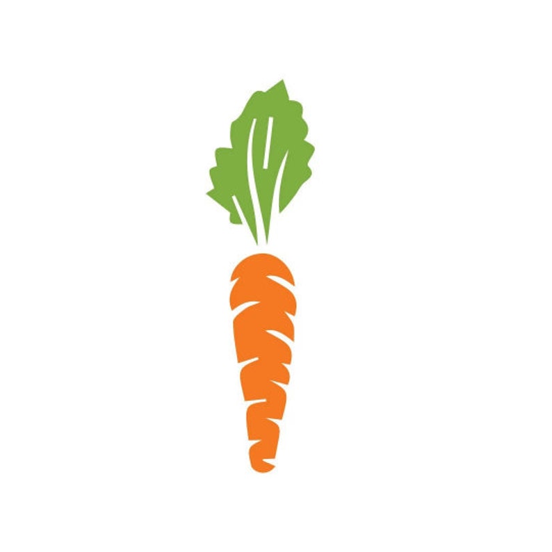 Carrott SVG File Printable Cricut File Easter Carrot - Etsy