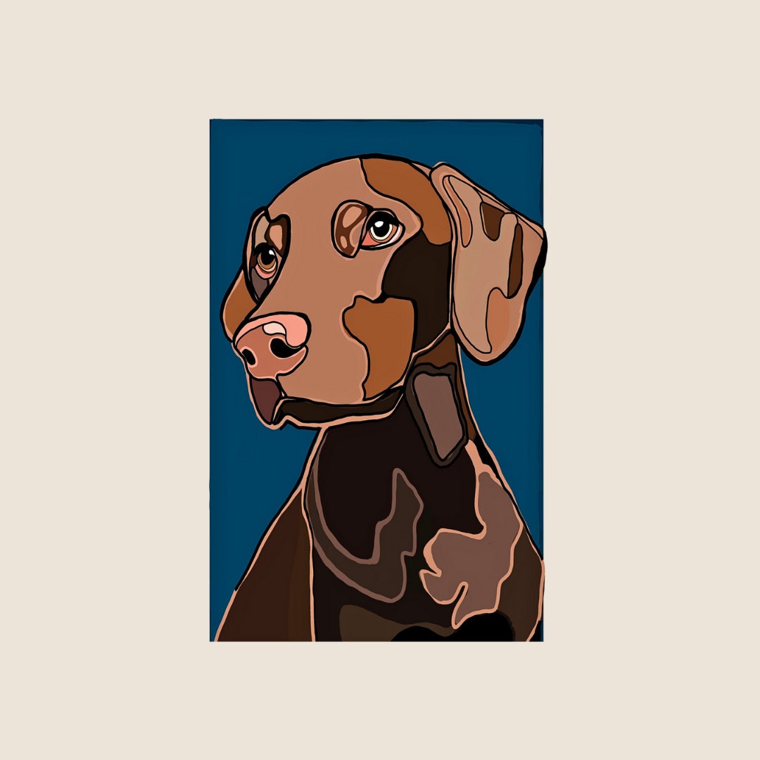 Chocolate Lab PNG personal and Commercial Use Approved Design - Etsy
