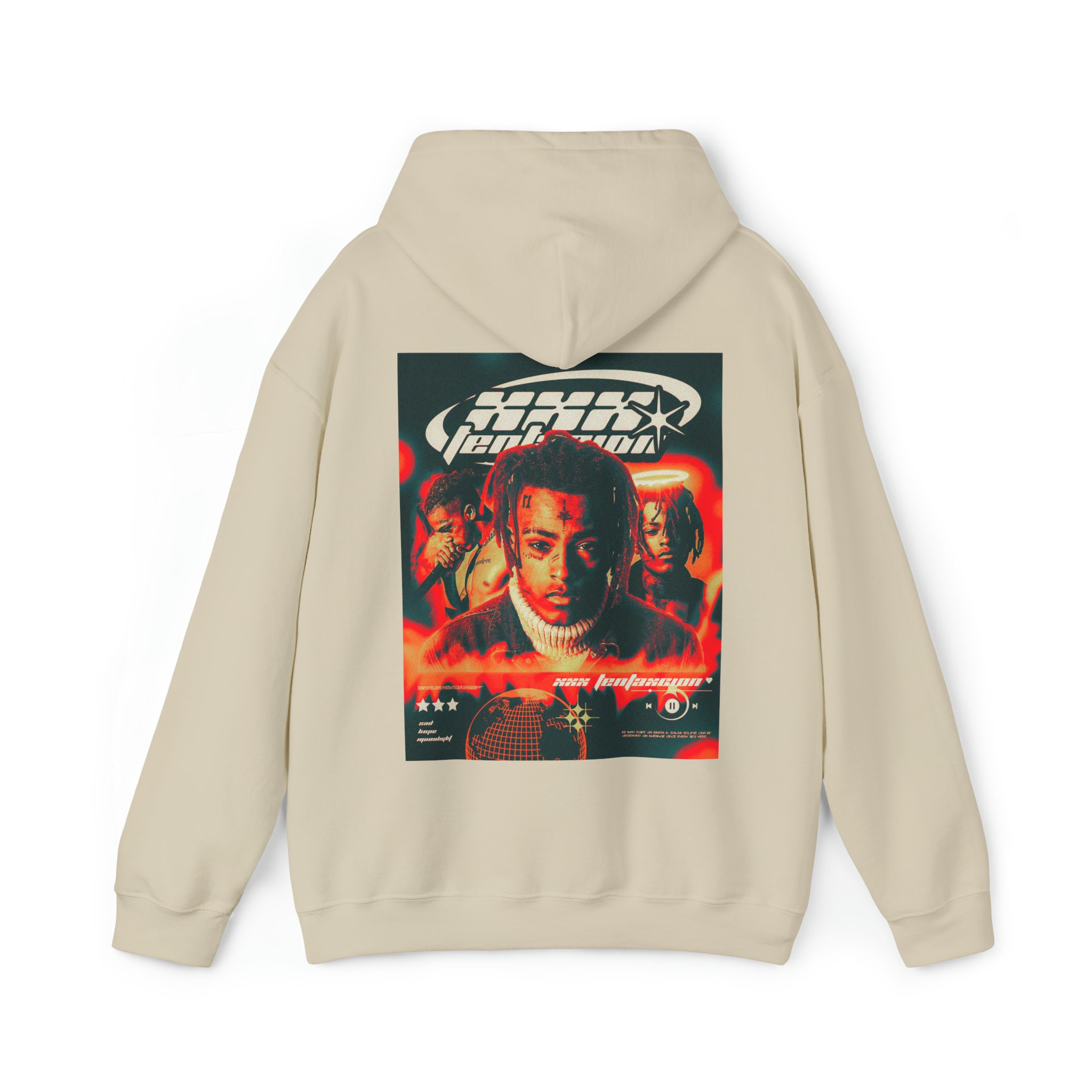 Vintage Inspired Xxxtentacion Hoodie, Limited Xxxtentacion Merch ...