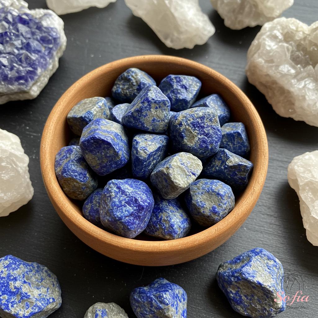 Raw Natural Lapis Lazuli Crystal - Rough Lapis Stones Home Decoration ...