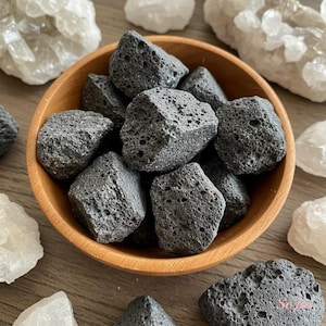 Raw Natural Lava Rock Crystal - Rough Lava Stones Home Decoration ...