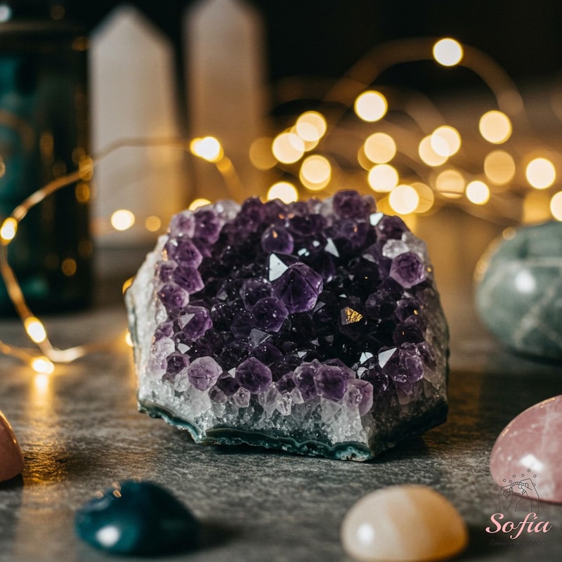Amethyst Cluster - Etsy