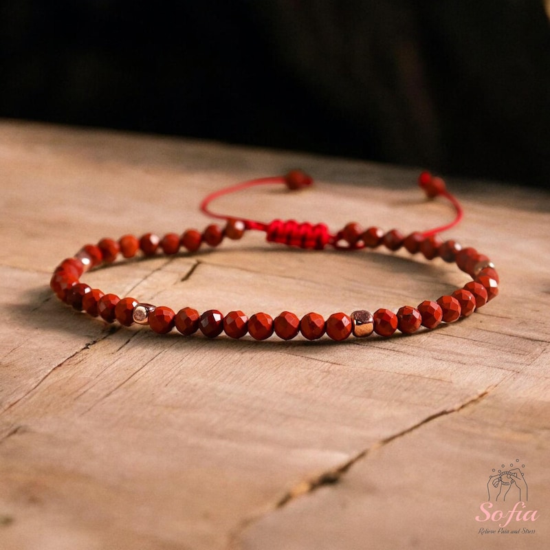 Red Stone Jewelry for Men - Etsy