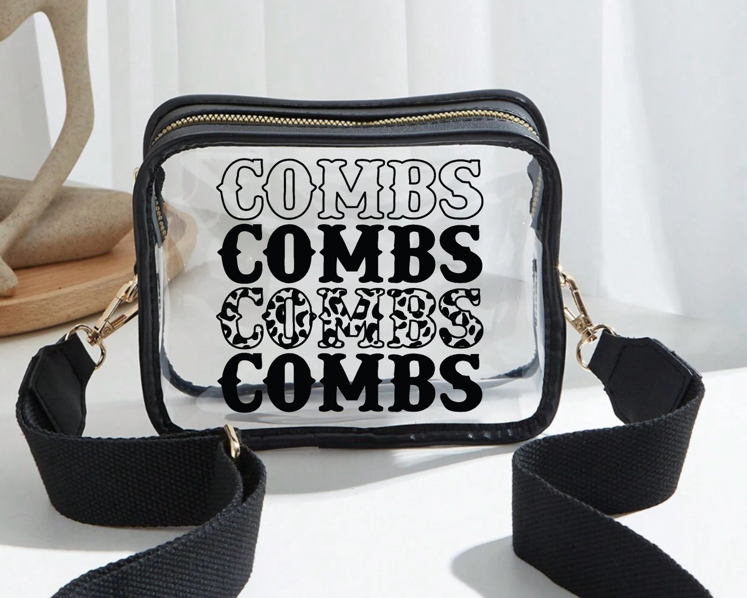 Clear Stadium Bag, Clear Crossbody Stadium Bag, Concert Bag, Summer ...