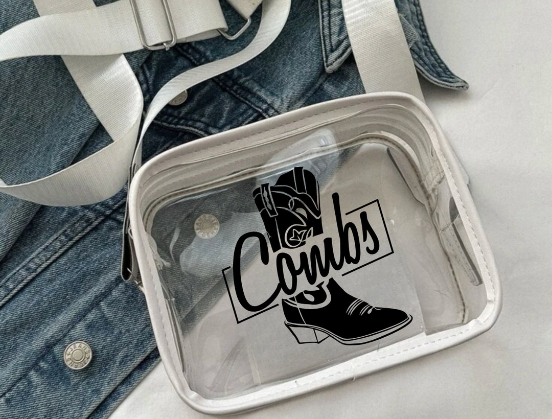 Clear Stadium Bag, Clear Crossbody Stadium Bag, Concert Bag, Summer ...