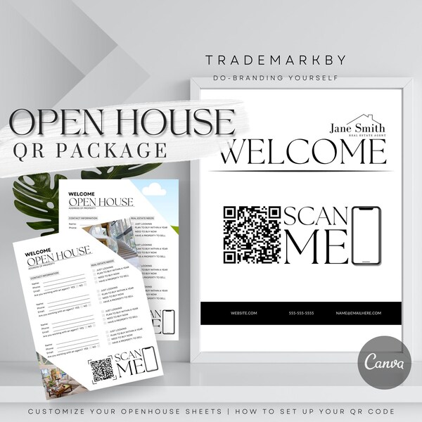 Qr Code Sign in Sheet - Etsy