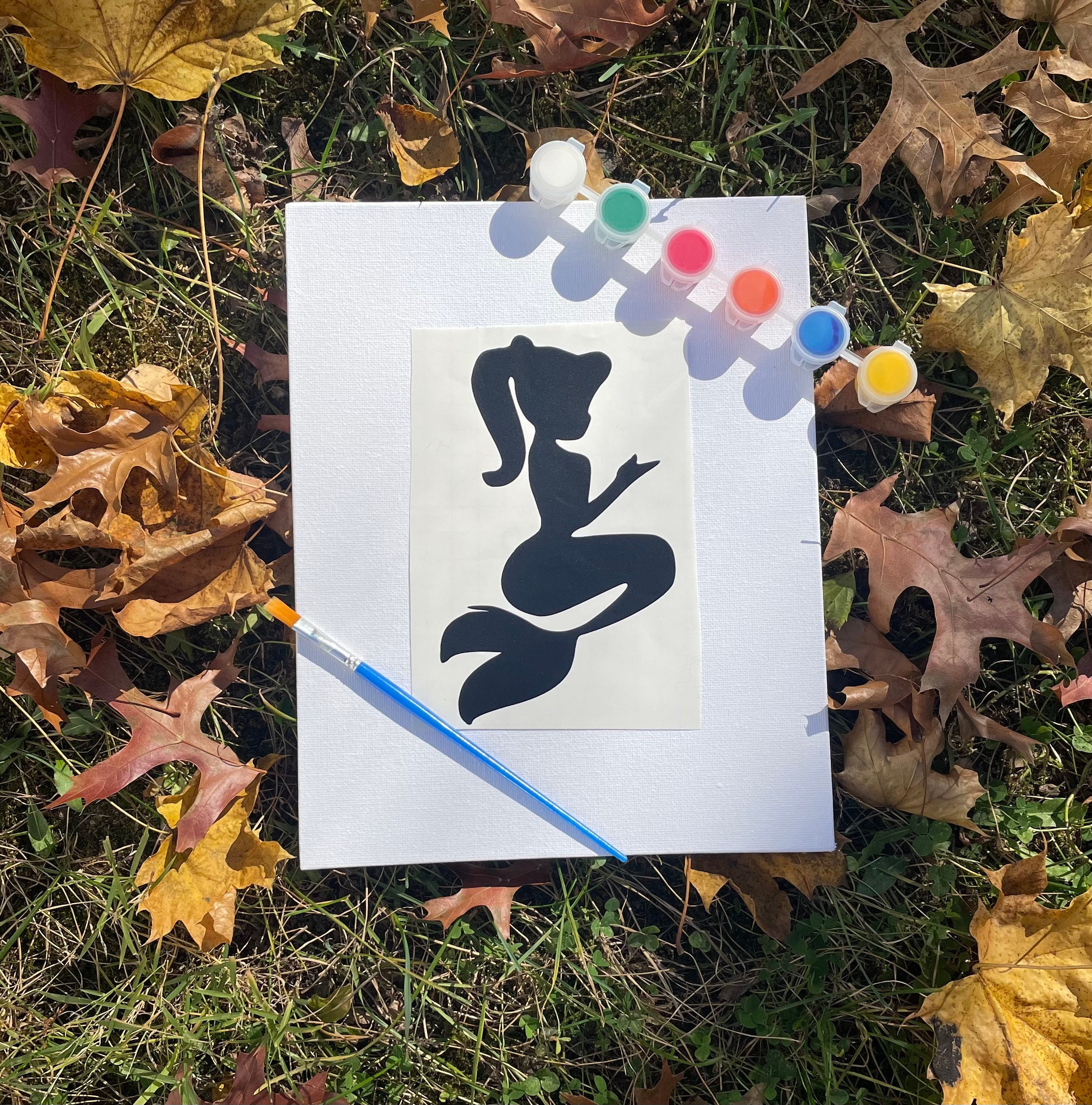 Kids Stencil Art Kit - Etsy