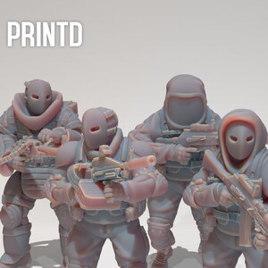 Mixed Forces Set Modern Warfare Wargame Hobby Resin Scale Models - Etsy