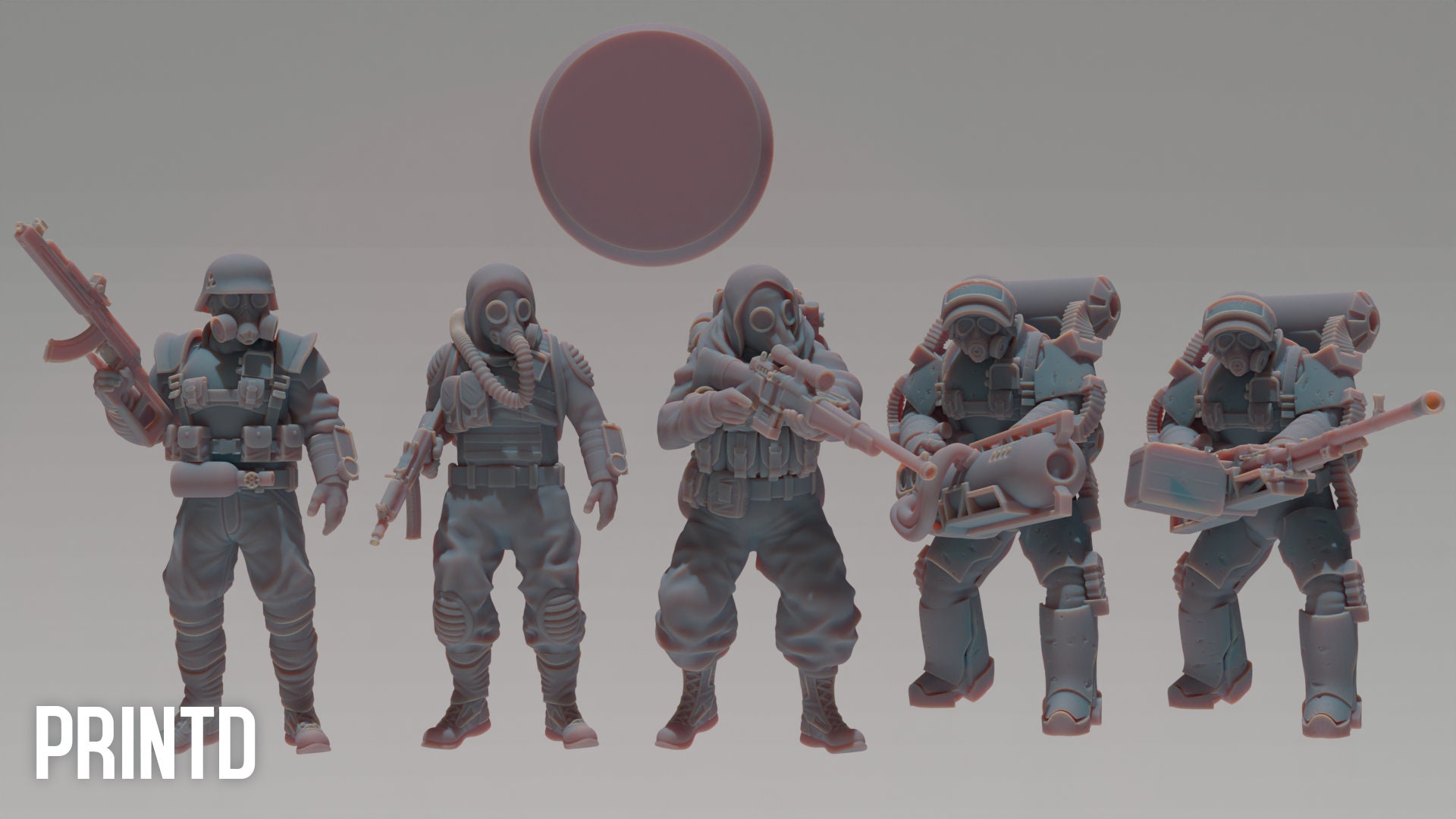 After the Fall Part 3 Modern Warfare Wargame Resin Models Zona Alpha ...