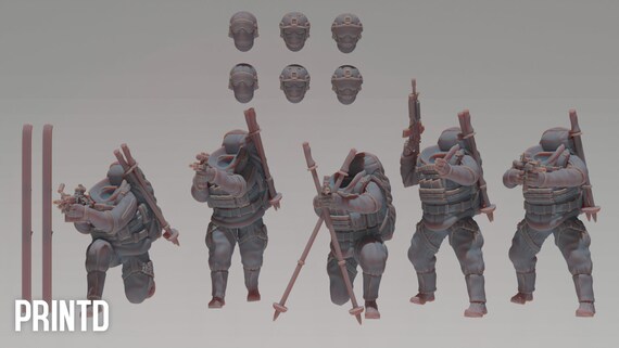 Wargame Figures Modern Arctic