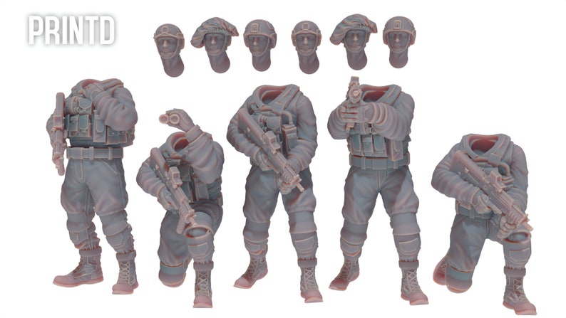 Israeli Defence Forces - Modern Warfare Wargame Hobby Resin Scale ...